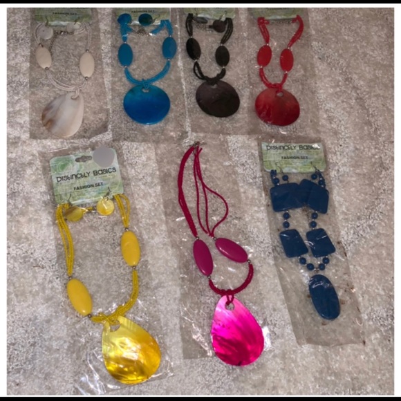 Jewelry | 7 Nwt Brightly Colored Necklaces | Poshmark
